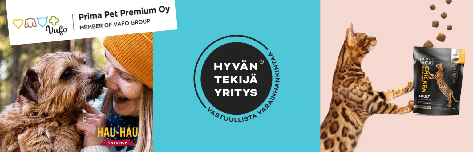 Prima Pet Premium Oy - Tuotemerkin tuotteet - TueTiimiä.fi